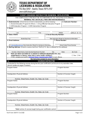 Fillable Online Baton Instructor Certificate - Renewal/Reinstatement ...