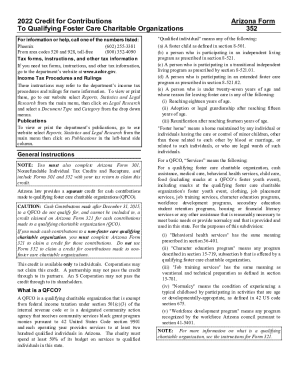 Fillable Online Form 352 Instructions - Arizona Department of Revenue ...