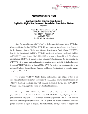 Fillable Online enterpriseefiling fcc ENGINEERING EXHIBIT Application ...