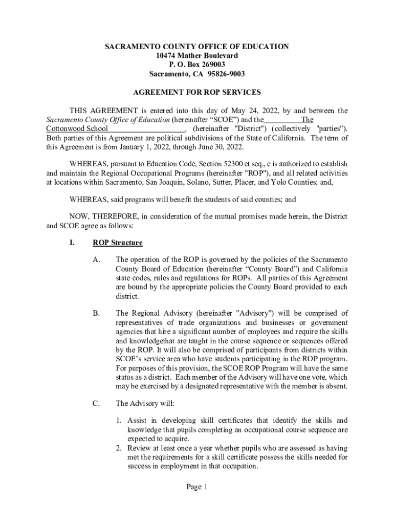 Fillable Online foster focus system - interagency agreement among Fax ...