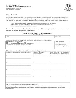 Fillable Online CHRO-Review-of-Criminal-Conviction-form-pdf - CT.gov ...