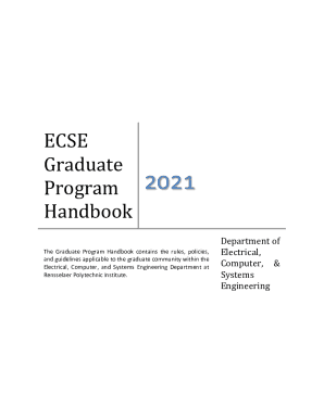 Fillable Online ecse rpi Systems Engineering Graduate Certificate (ECE ...