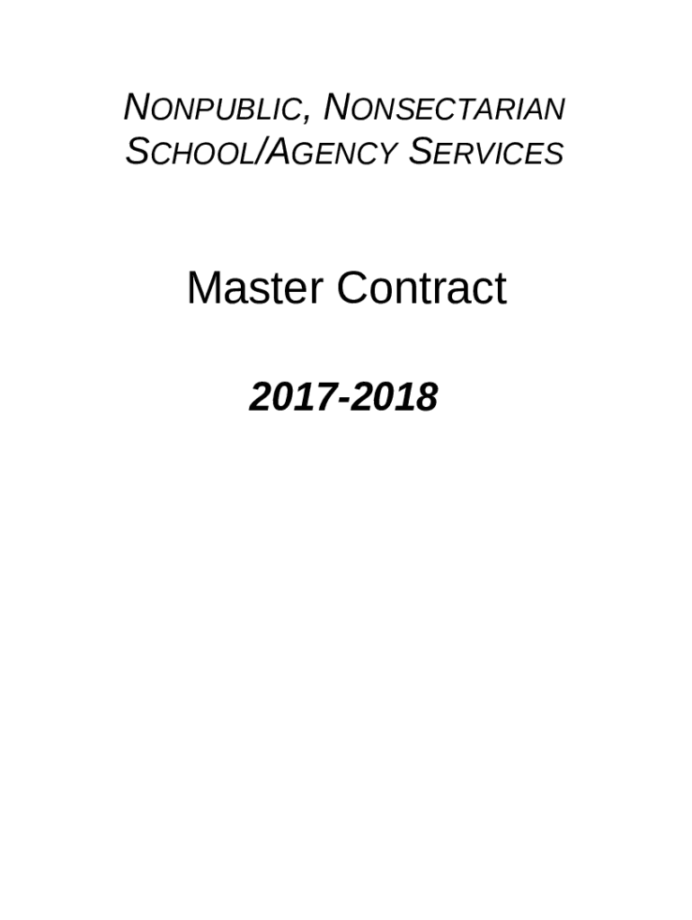 general agreement for nonsectarian, Doc Template | pdfFiller