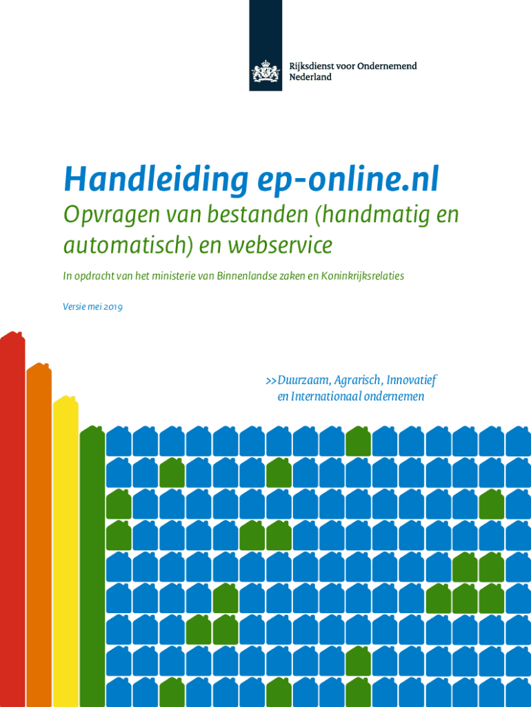 Fillable Online Handleiding ep-online.nl Opvragen van bestanden (handmatig en automatisch) en ...