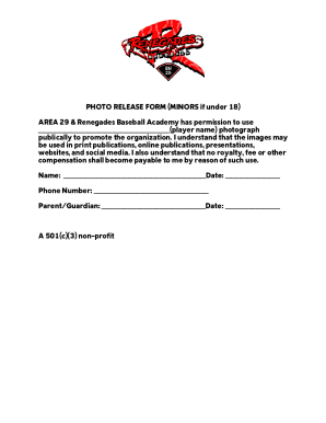 Fillable Online School Photo Release Form Template - Jotform Fax Email ...