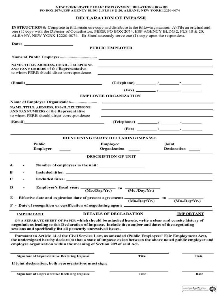 Fillable Online 2015-2023 Form NY PERB 579 Fill Online, Printable ...