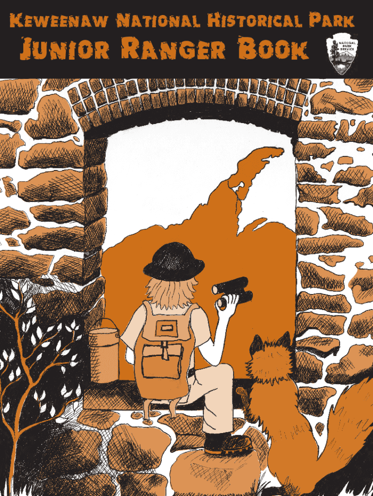 Fillable Online Junior Ranger Booklet. Children's junior ranger ...