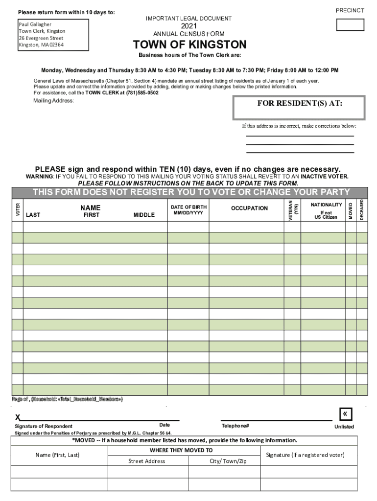 Fillable Online Today Officer... - Kingston Massachusetts Police ...