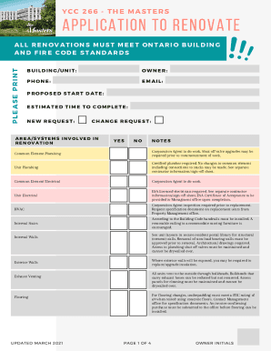 Fillable Online statement of work renovation of residential building s ...