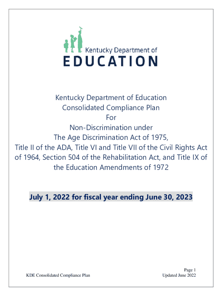 Fillable Online education ky U.S. Department of Education Office for Civil Rights Fax Email ...