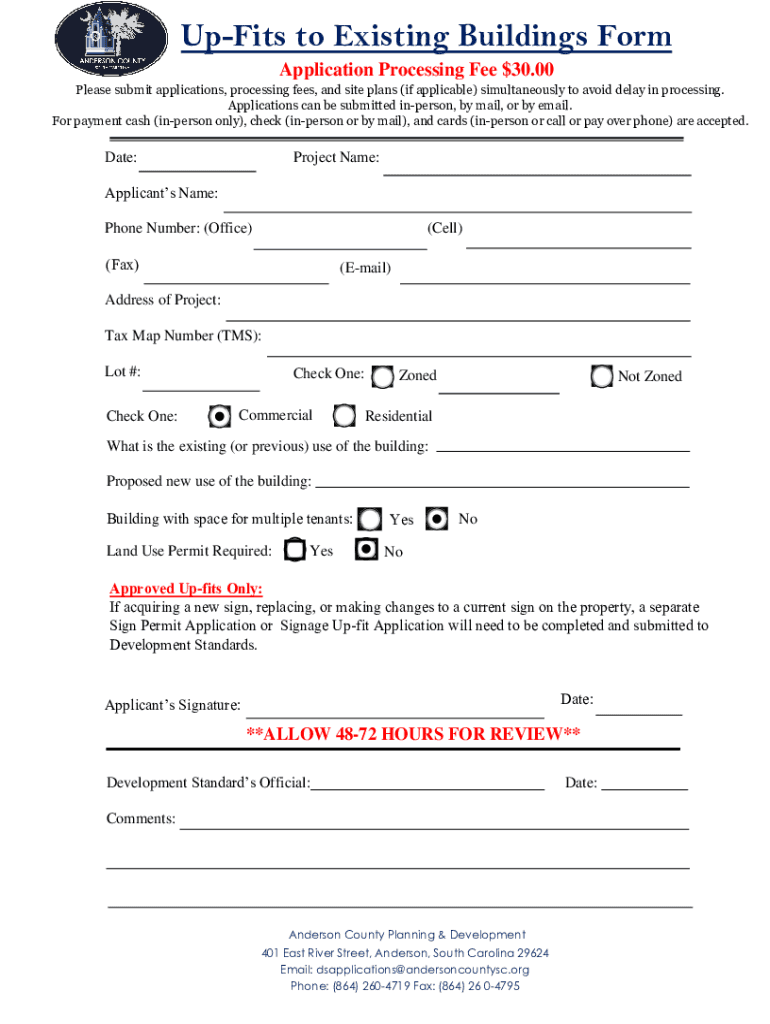 Fillable Online Building Regulation application form Fax Email Print ...