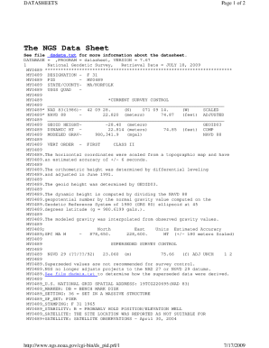 Fillable Online upload wikimedia The NGS Data Sheet - King George ...