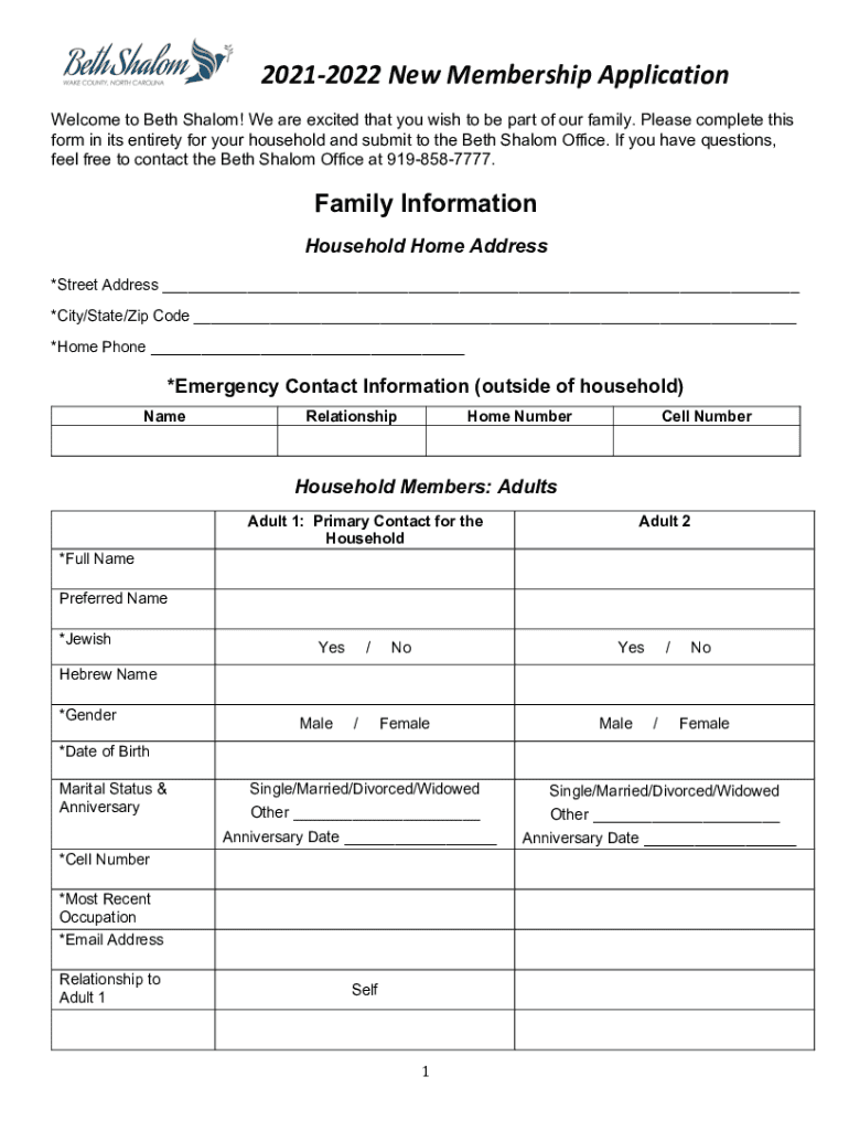 Fillable Online New Membership Application - PDF Free Download - DocPlayer.net Fax Email Print ...