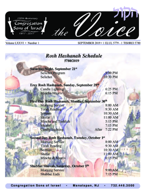 Fillable Online The Month of Elul and Selichot - Judaism 101 (JewFAQ ...