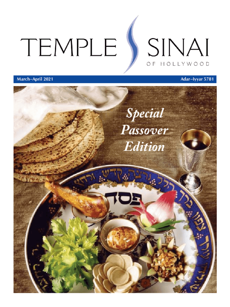 Fillable Online Paul B. Anton Religious School - Temple Sinai of Hollywood Fax Email Print ...