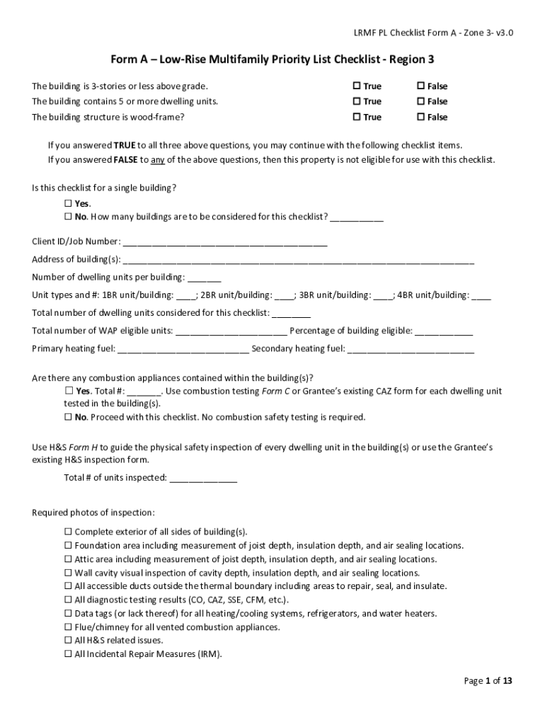 Fillable Online High-Rise and Low-Rise Multifamily - Fact Sheet Fax Email Print - pdfFiller