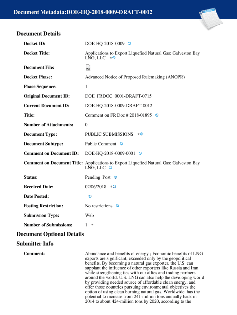 Fillable Online DOE's New Procedure for Approving LNG Export Permits ...