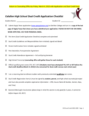 Fillable Online Go Apply Texas Application Step-By-Step for Dual Credit ...