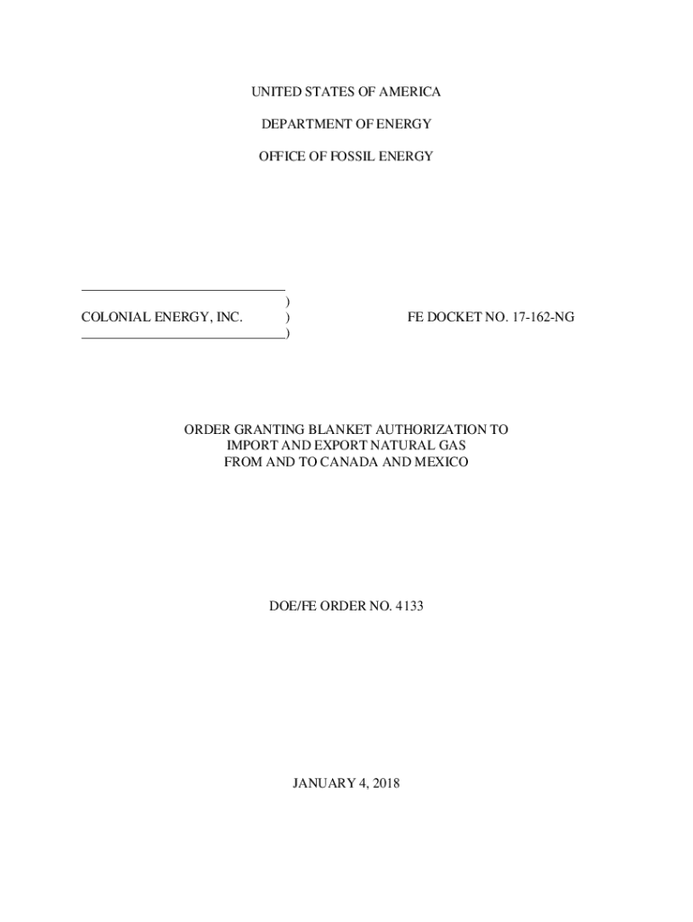 Fillable Online COLONIAL ENERGY, INC Fax Email Print - pdfFiller