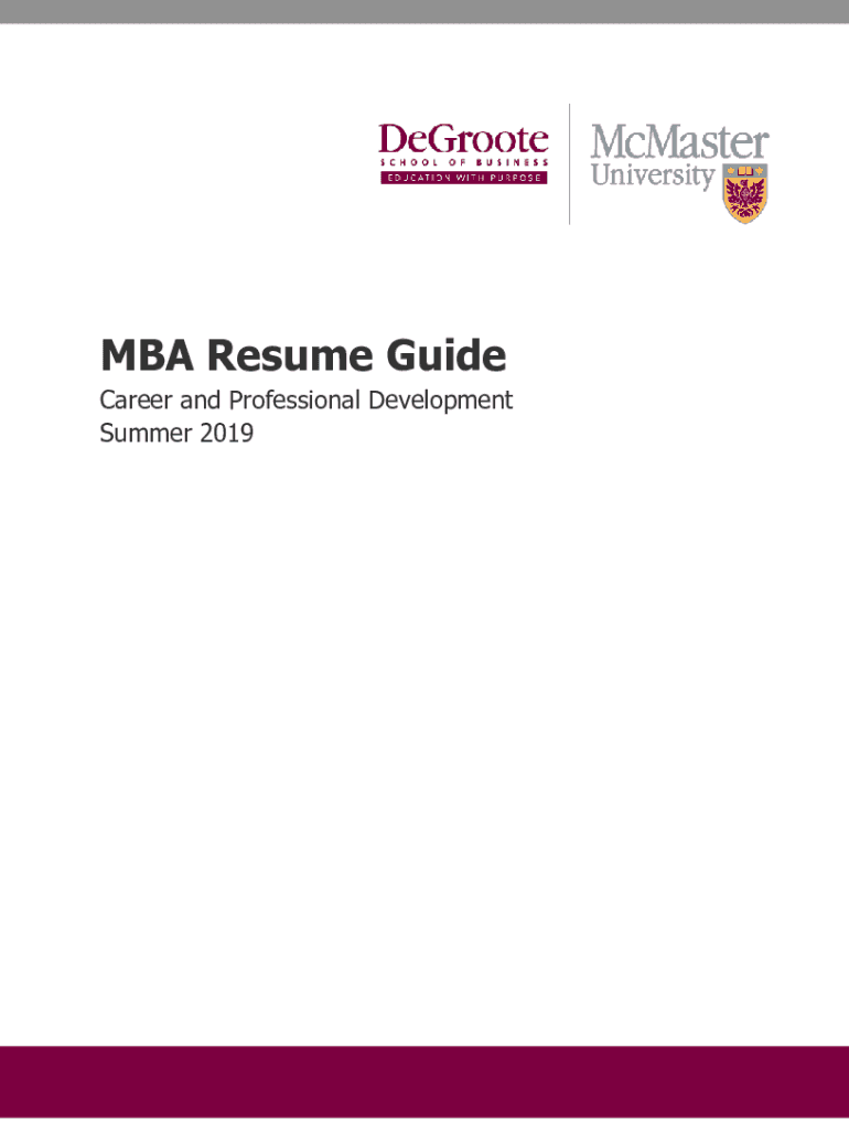 Fillable Online Resumes, Cover Letters, and CVs - MIT Career Services ...