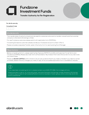 Fillable Online Fundzone Data Capture Form - Abrdn Fax Email Print ...