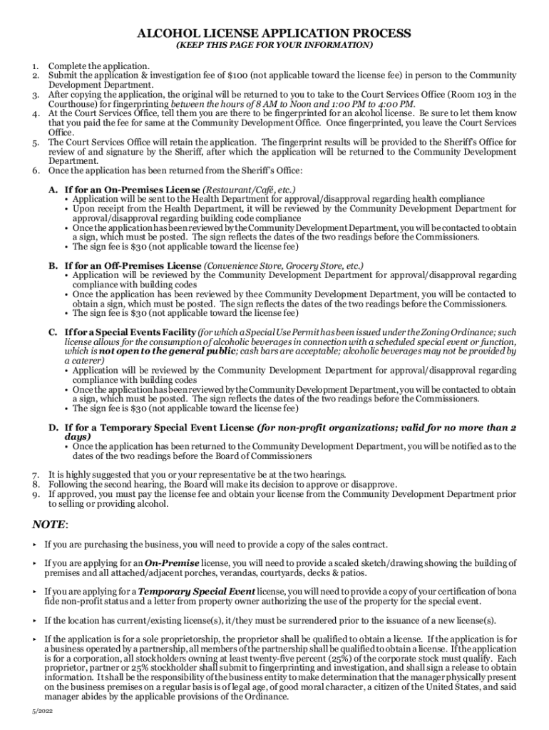 Fillable Online Alcohol Licensing - Georgia Department of Revenue Fax ...