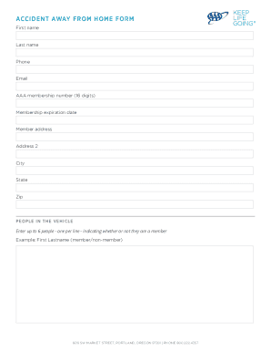 Fillable Online Standard Form 91 - Motor Vehicle Accident (Crash ...