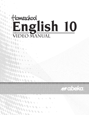 Fillable Online 10th Grade English Textbook Course - Online Video ...
