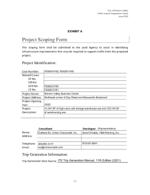 Fillable Online Traffic Impact Analysis Guidelines for Vehicle Miles ...