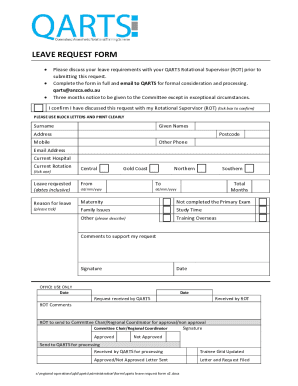Fillable Online Leave Request Form with SharePoint and Power Automate ...