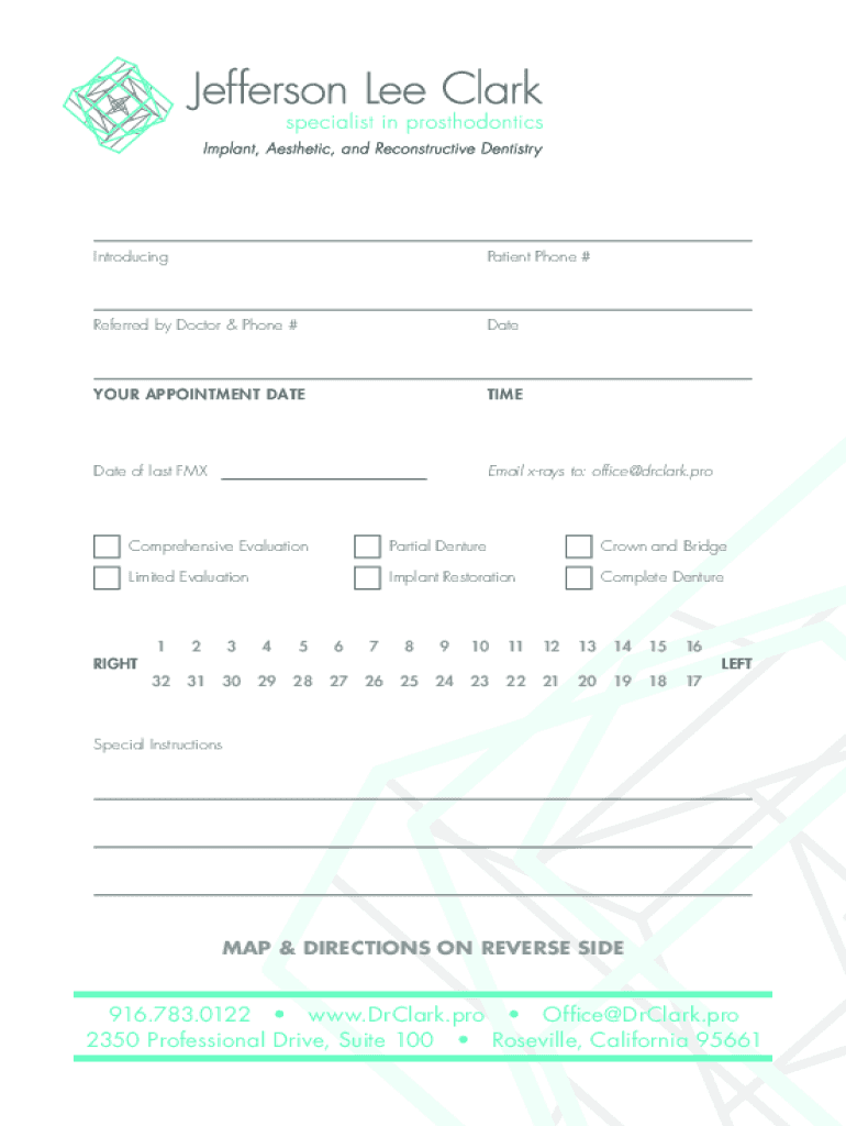 Fillable Online JLC Referral Form v3 Fax Email Print - pdfFiller