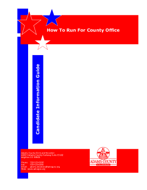 Fillable Online Candidate Information Guide Fax Email Print - pdfFiller