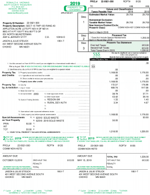 Fillable Online 2022 RE Tax Statement - Fladeboe Land Fax Email Print ...