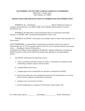 Fillable Online Northern Region Educational Services Commission ...