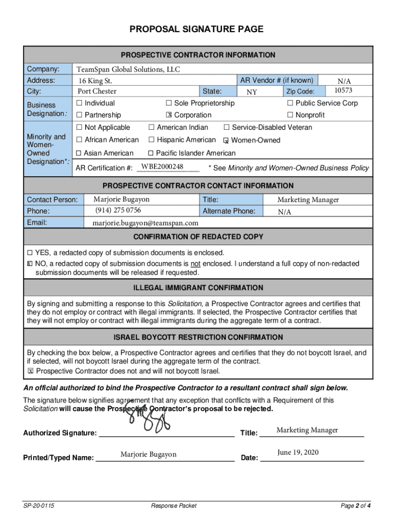 Fillable Online Request for Proposal (RFP) for - Ebidboard Fax Email ...