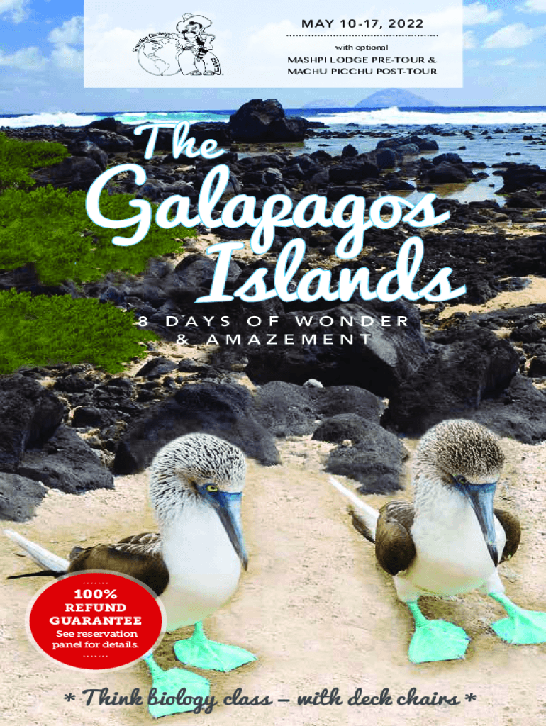 Fillable Online The Golden Triangle: Best Places to Visit in Ecuador ...