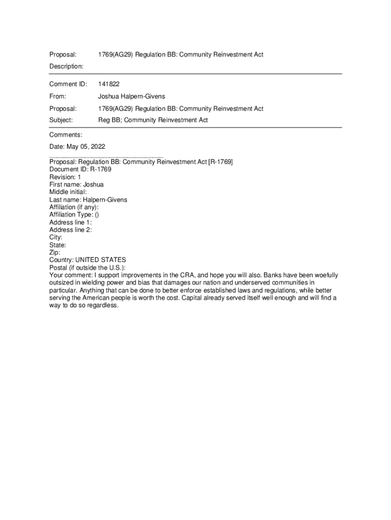Fillable Online Letter to Regulators: Letter to the Federal Reserve on ...