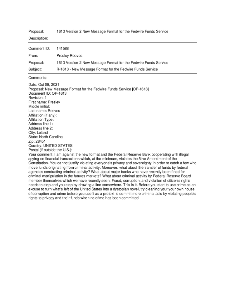 Fillable Online New Message Format for the Fedwire Funds Service Fax ...