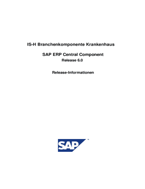 Fillable Online IS-H Branchenkomponente Krankenhaus - SAP Help Portal Fax Email Print - pdfFiller