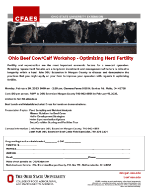 Fillable Online u osu Beef Cow-Calf Management Guide - OSU Extension ...