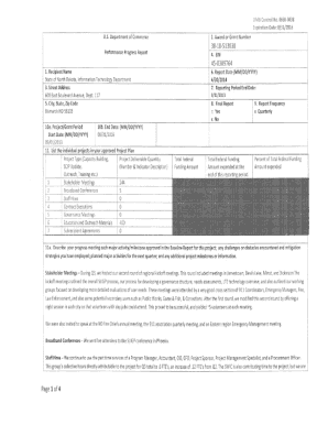 Fillable Online Grants Management Forms - the White House Fax Email ...