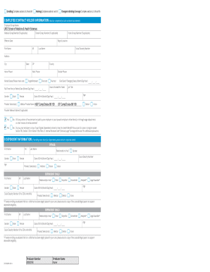 Fillable Online med und Application and Waiver Form for Group Coverage ...