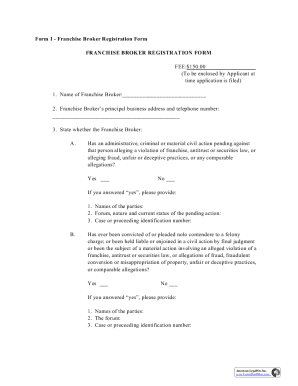 Fillable Online BASICS TRACK: REGISTRATION AND DISCLOSURE Fax Email ...