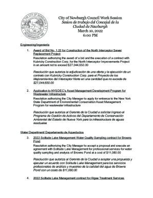 Fillable Online City of Newburgh, NY City Council - eCode360 Fax Email Print - pdfFiller