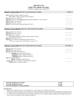 Fillable Online Pre-Health Sciences Pathway to Certificates and ...