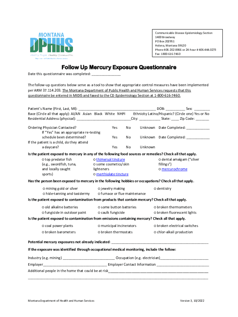 Fillable Online dphhs mt Disease Reporting - Utah Department of Health Fax Email Print - pdfFiller