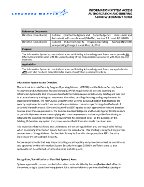 Fillable Online DCSA Assessment and Authorization Process Manual ...