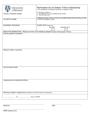 Fillable Online OTS Nomination Form.pdf Fax Email Print - pdfFiller
