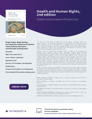 Fillable Online Health and human rights : global and European ...