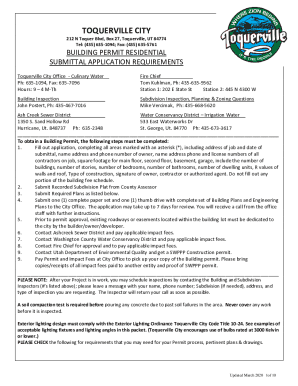 Fillable Online Building Permit Packet Fax Email Print - pdfFiller